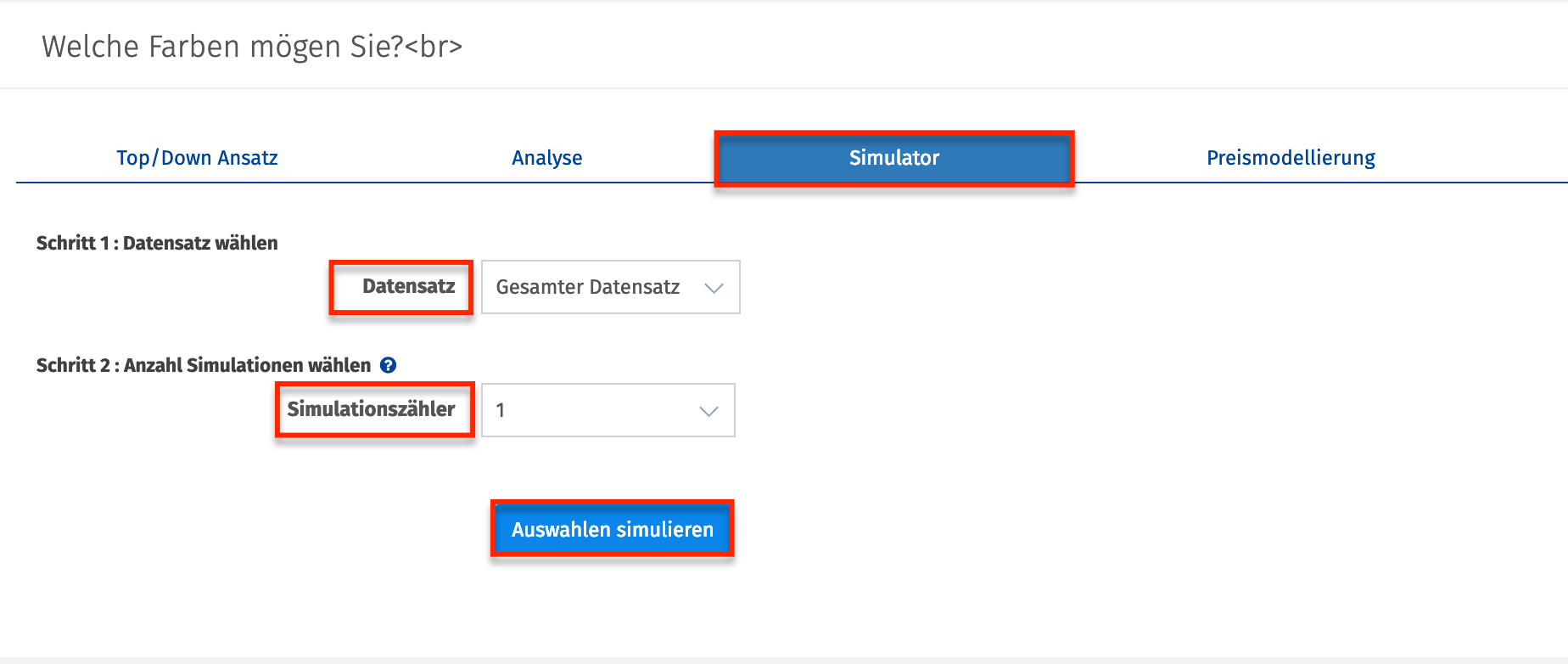 TURF Analyse | QuestionPro Wissensbasis